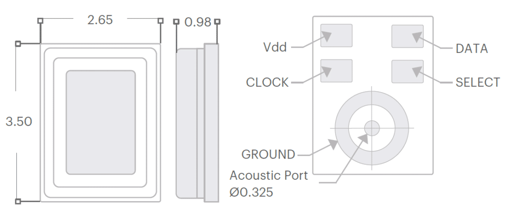 NEW Knowles' MEMS microphone SPH0655LM4H-1 Cornell II | Seltech